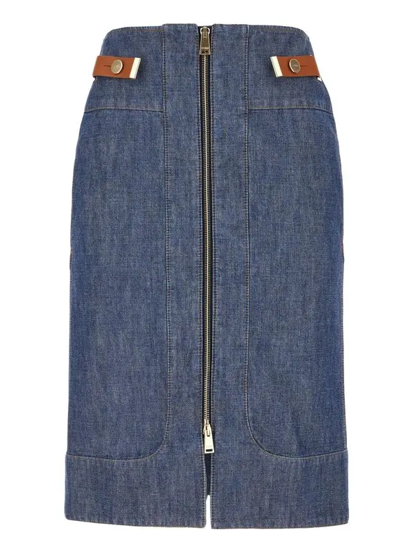 Fendi Denim Skirt - Multicolor