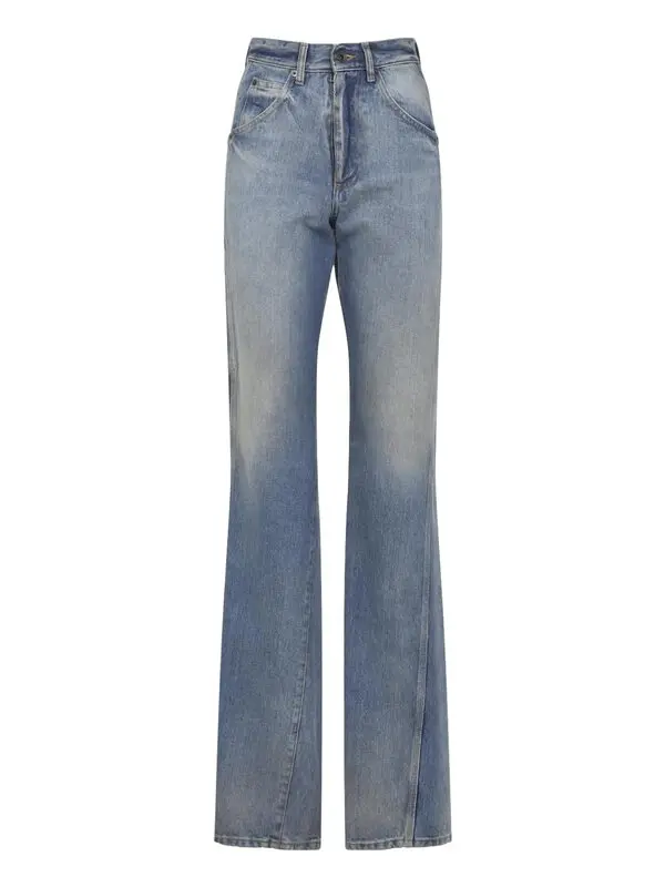 MAISON MARGIELA 5 Pockets Pants - Blue