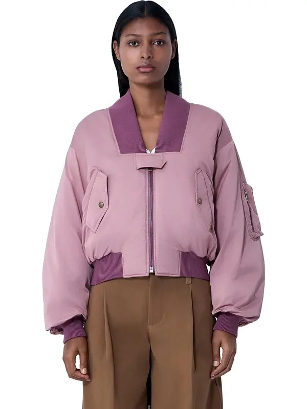 Chloé Bomber Jacket - Brown