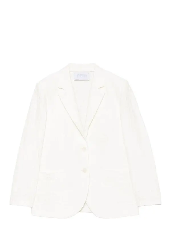 Harris Wharf London Cotton Blend Blazer Jacket - Multicolor