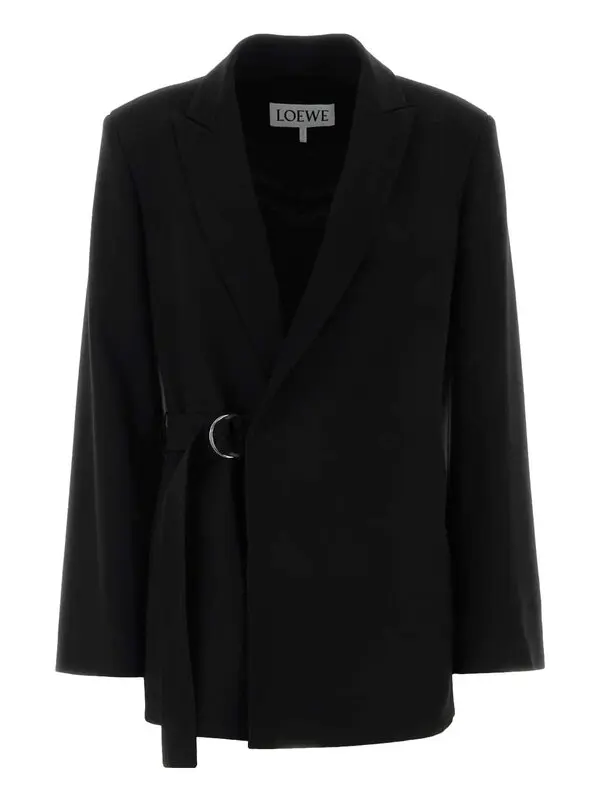 Loewe Wool Blazer - Black