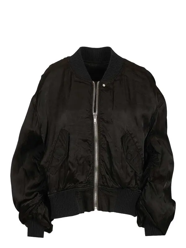 Rick Owens Secchia Flight Bomber - Black