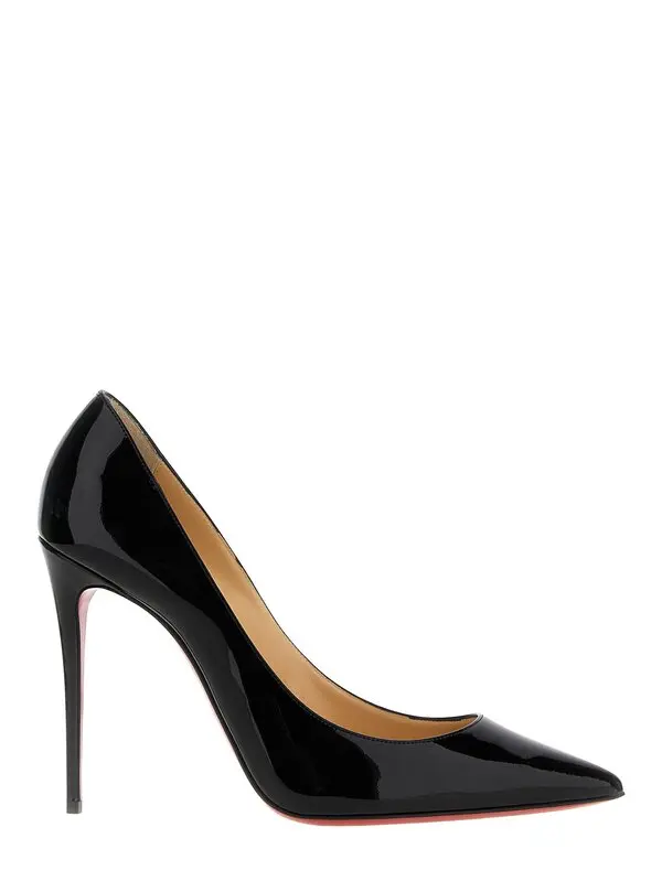 CHRISTIAN LOUBOUTIN Kate Leather Stiletto Pumps - Black