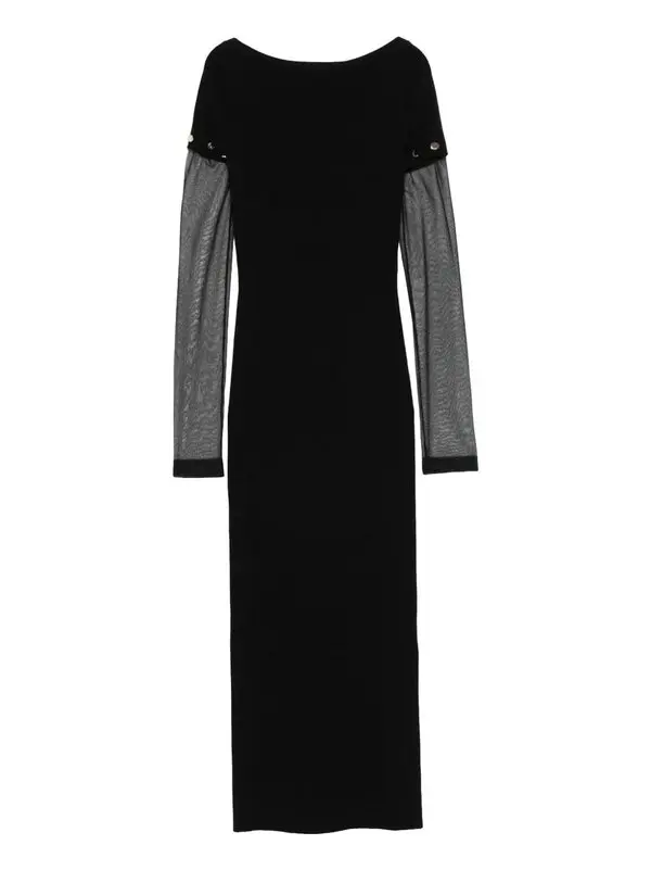 Sportmax Knitted Long Dress - Multicolor