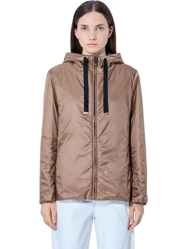 Max Mara Hooded Zip Jacket - Multicolor