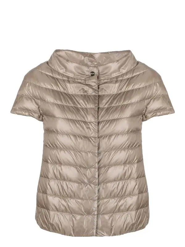 Herno Quilted Puffer Jacket - Brown