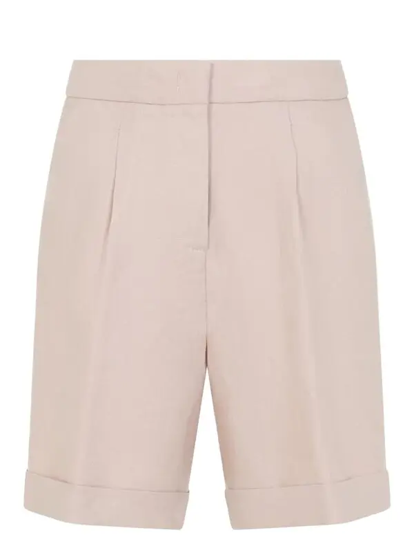 Peserico Linen Bermuda - Multicolor
