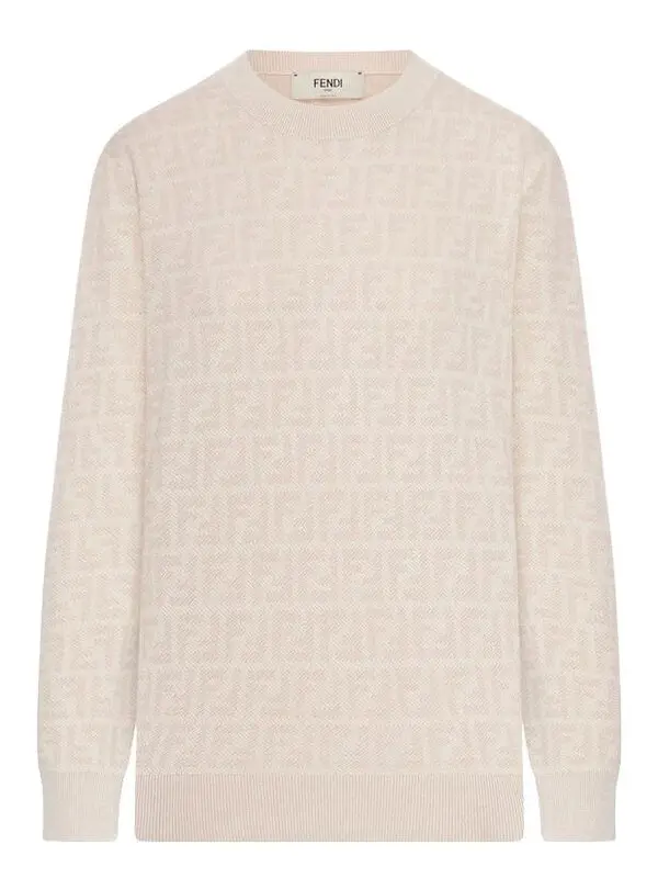Fendi Knitwear Jumper - Cream
