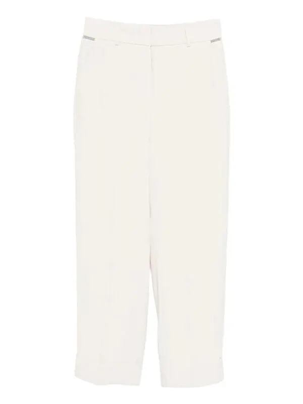 Peserico Tailored Trousers - Cream