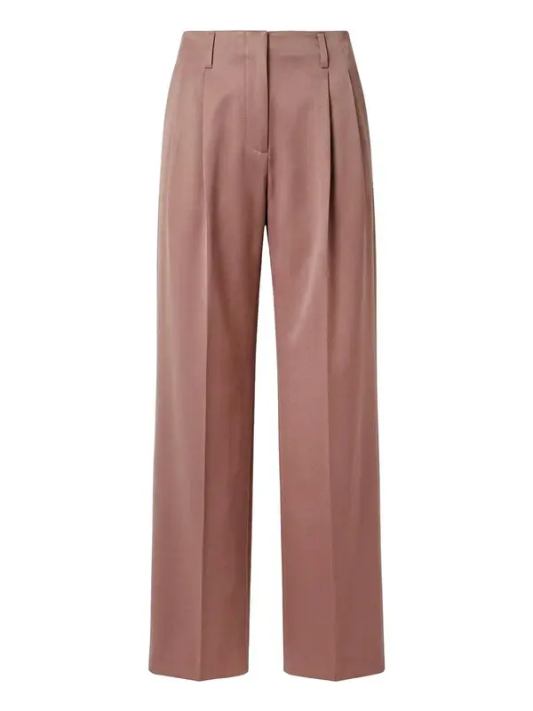 GOLDEN GOOSE Flavia Light Dry Wool Trousers - Multicolor