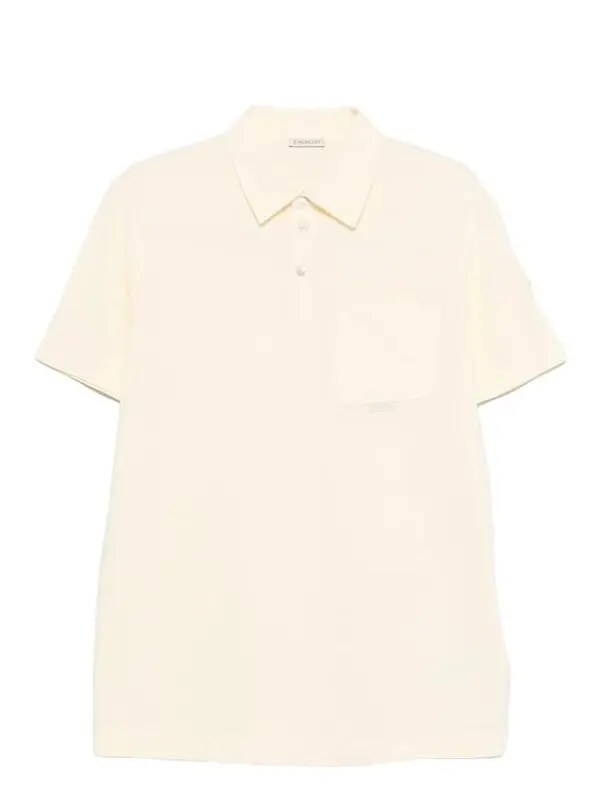 Moncler Polo Shirts - Yellow