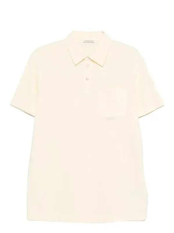 Moncler Polo Shirts - Yellow