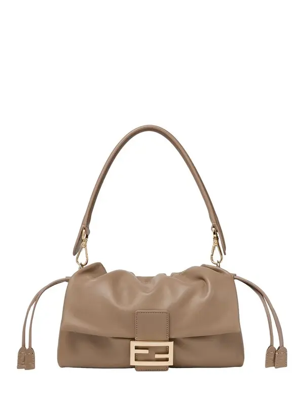 Fendi Baguette Soft Medium Leather Shoulder Bag - Multicolor