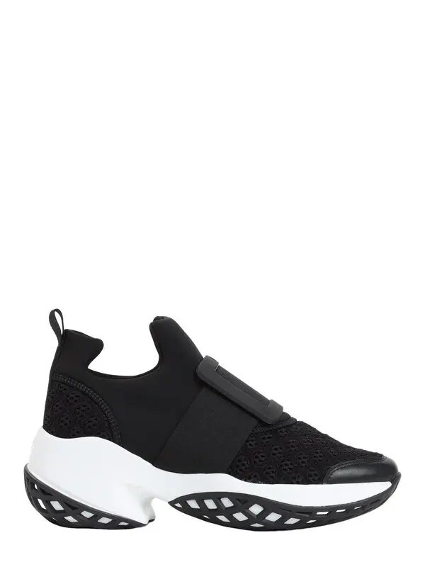 ROGER VIVIER Viv Run Sneakers - Black