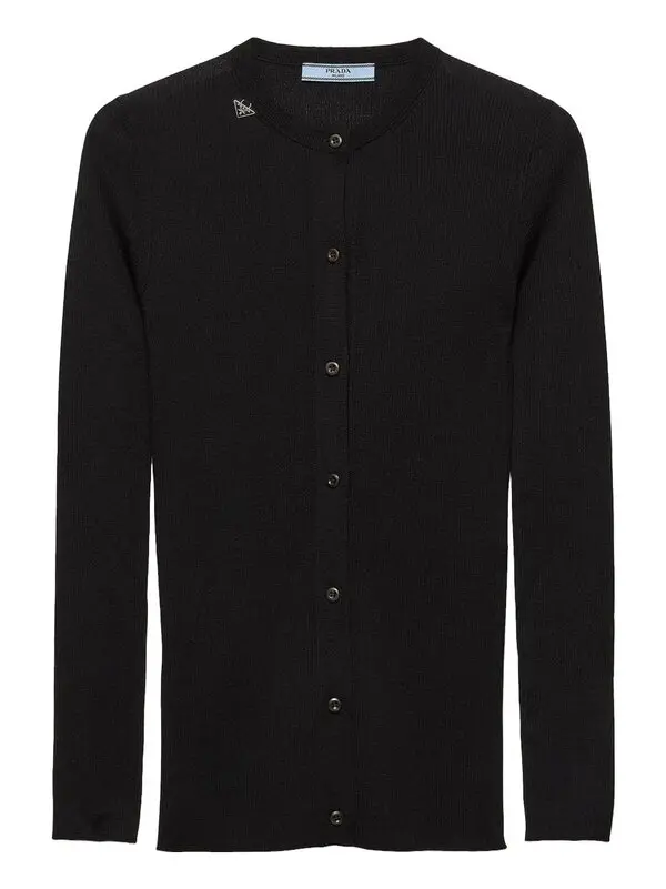 Prada Fine Knit Sweater - Black