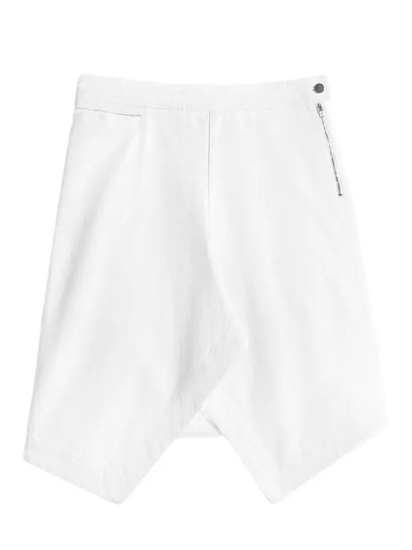 LEMAIRE Asymmetric Cotton Skirt - Multicolor