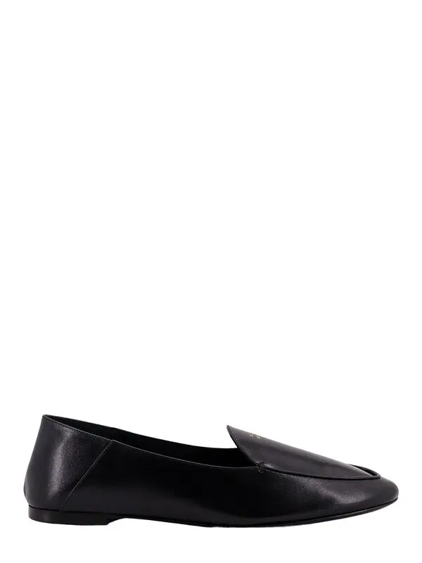 Celine Aura Slip-on Leather Loafers - Black