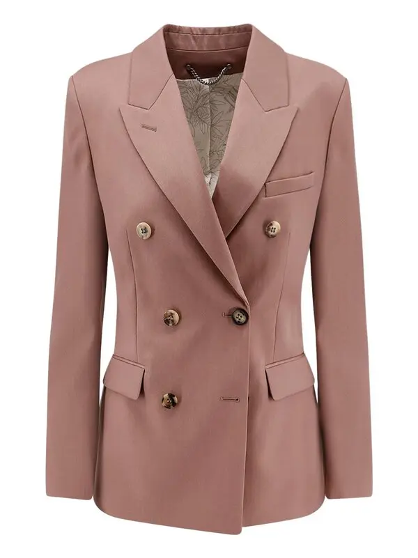 GOLDEN GOOSE Diva Light Dry Wool Blazer - Multicolor
