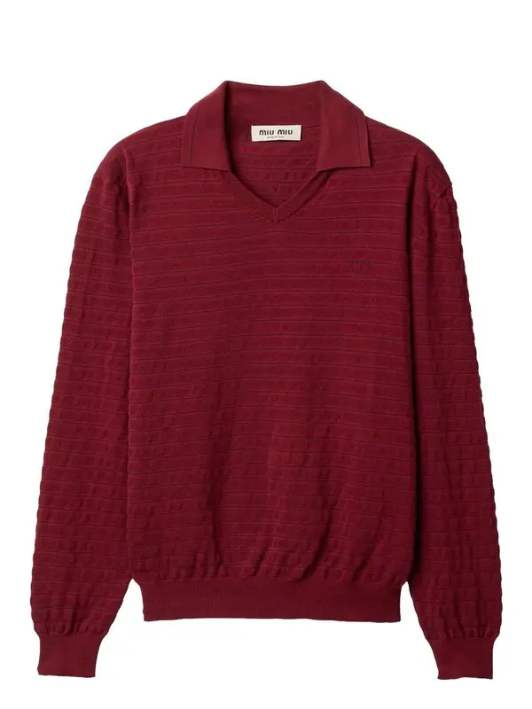 Miu Miu Polo Shirt - Red
