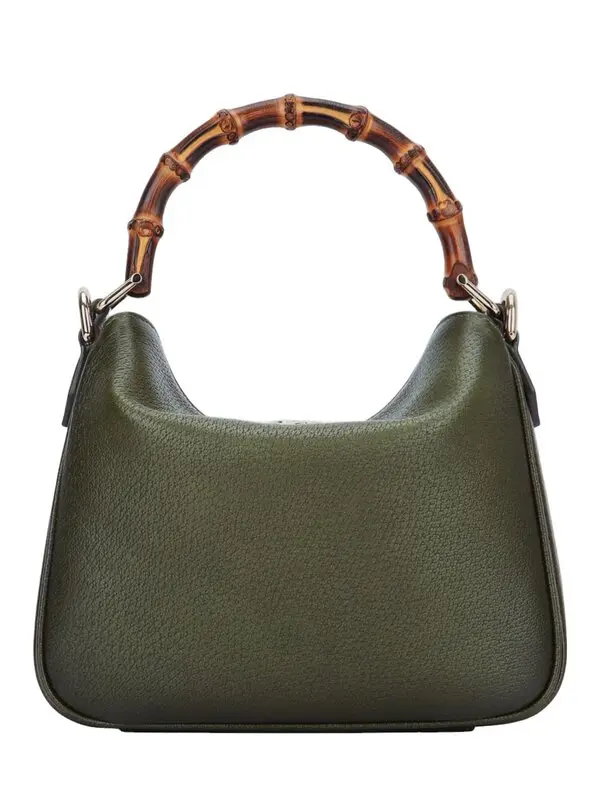 Gucci Diana Mini Grained Leather Bag - Green