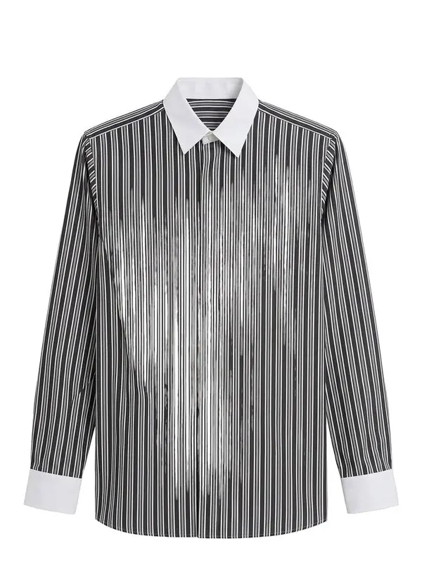 TOM FORD Striped Cotton Shirt - Multicolor