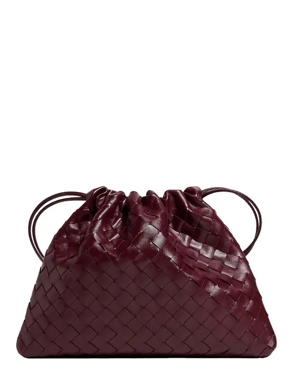 Bottega Veneta Woven Leather Clutch Bag - Multicolor