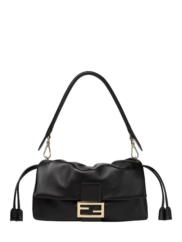 Fendi Baguette Soft Medium Leather Shoulder Bag - Multicolor