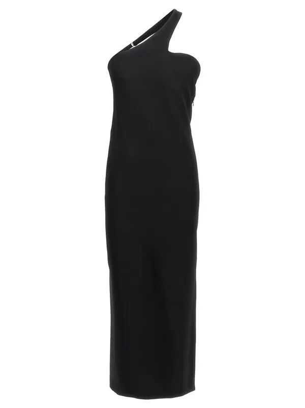 Sportmax Molise Stretch Viscose Dress - Black