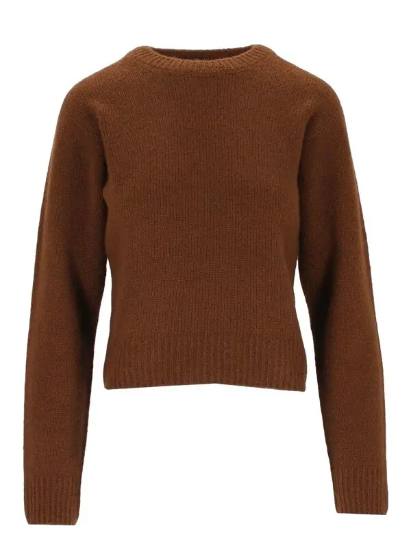 TOM FORD Cashmere And Silk Crew Neck Sweater - Brown