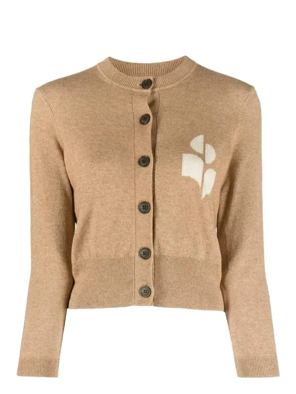 Isabel Marant Étoile Marant Newton Cotton And Wool Cardigan - Multicolor