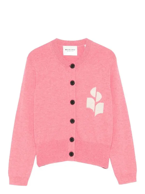 Isabel Marant Étoile Cotton And Wool Cardigan - Multicolor