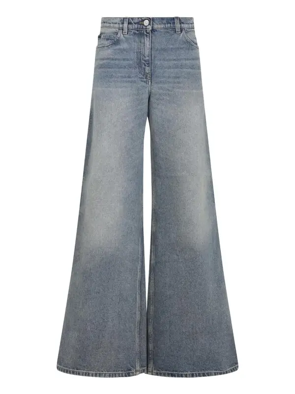 COURREGES Baggy Hammer Jeans - Blue
