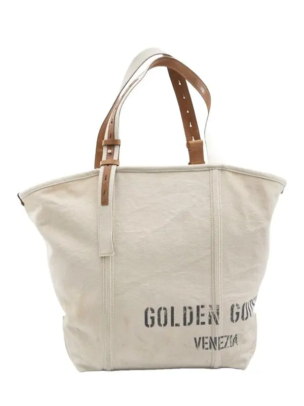 GOLDEN GOOSE 24.7 Canvas Tote Bag - Multicolor