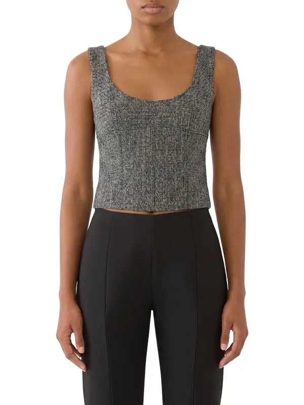 Gucci Wool Crop Top - Black