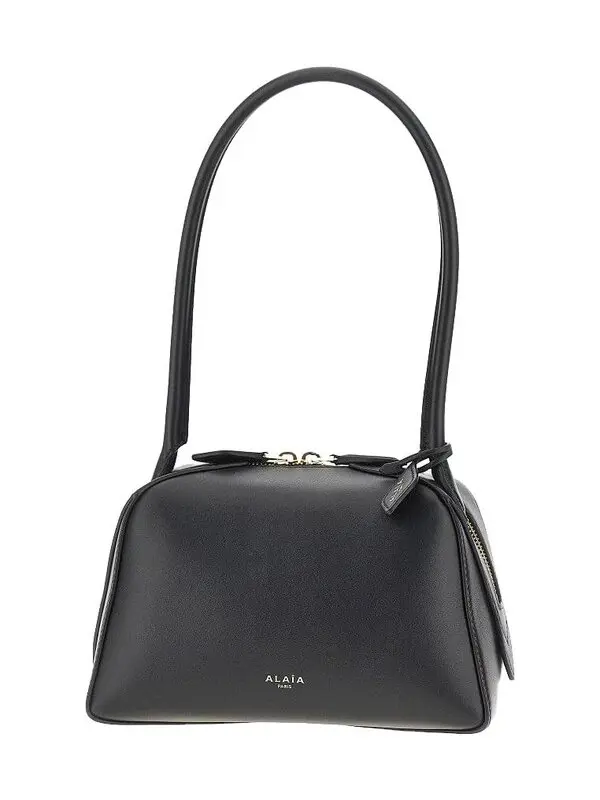 Alaïa Le Teckel Leather Bag - Black