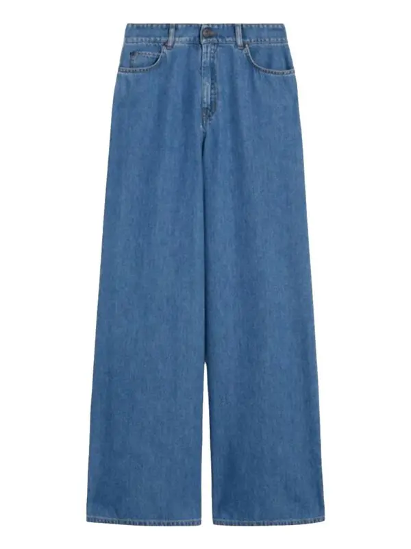 Max Mara Denim Pants - Blue