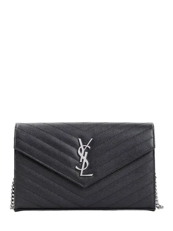 Saint Laurent Chain Wallet - Black