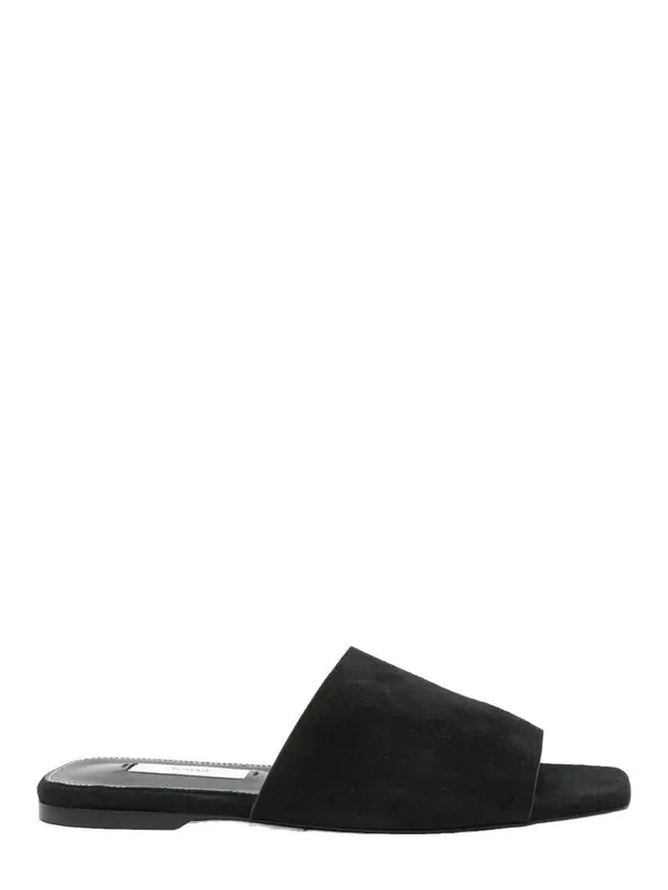 TOTEME Velvet Flat Sandals - Multicolor