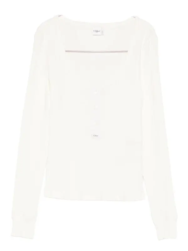 Chloé Cotton Sweater - Multicolor