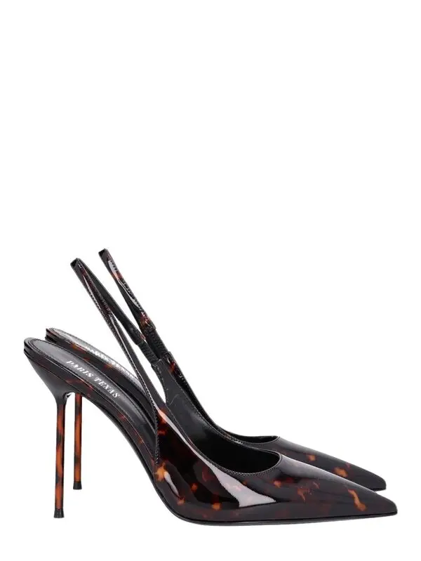 Paris Texas Lidia Slingback Pumps - Brown