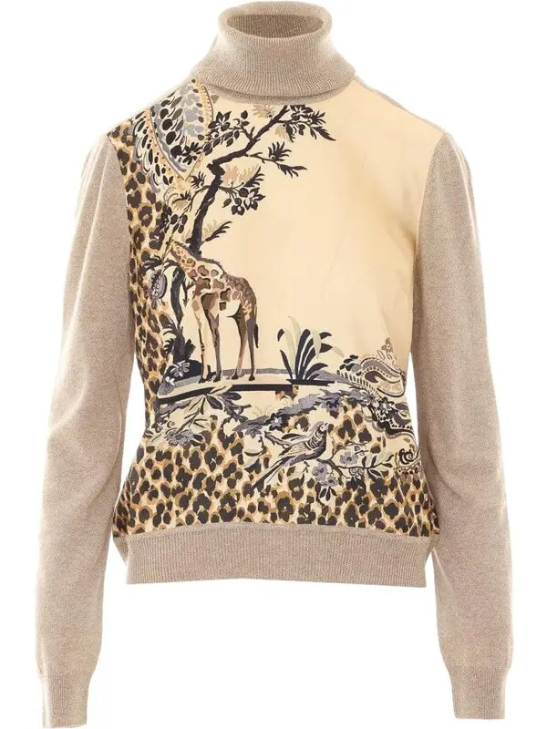Etro Turtleneck Sweater - Cream
