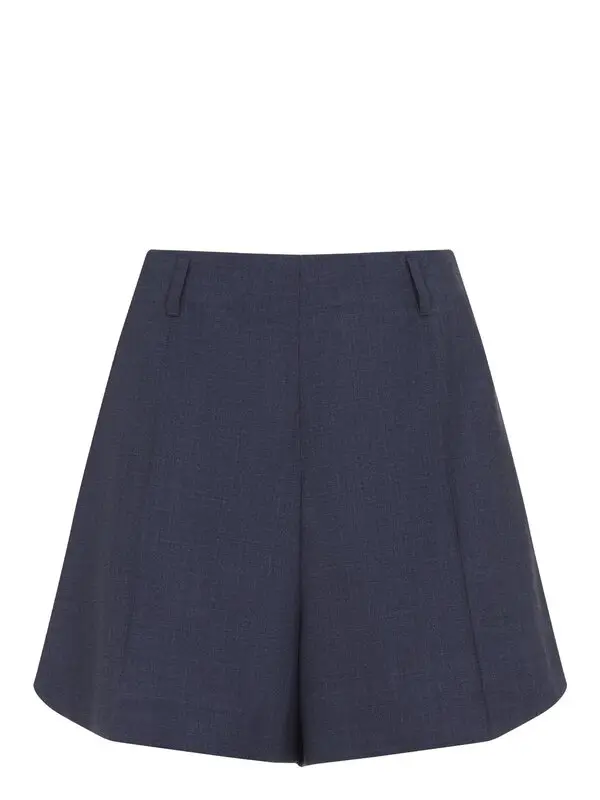 Givenchy Wool Shorts - Blue