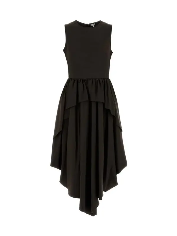 Loewe Viscose Blend Dress - Brown
