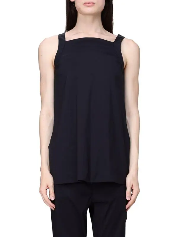 Max Mara Straight-neck Off-shoulder Top - Black