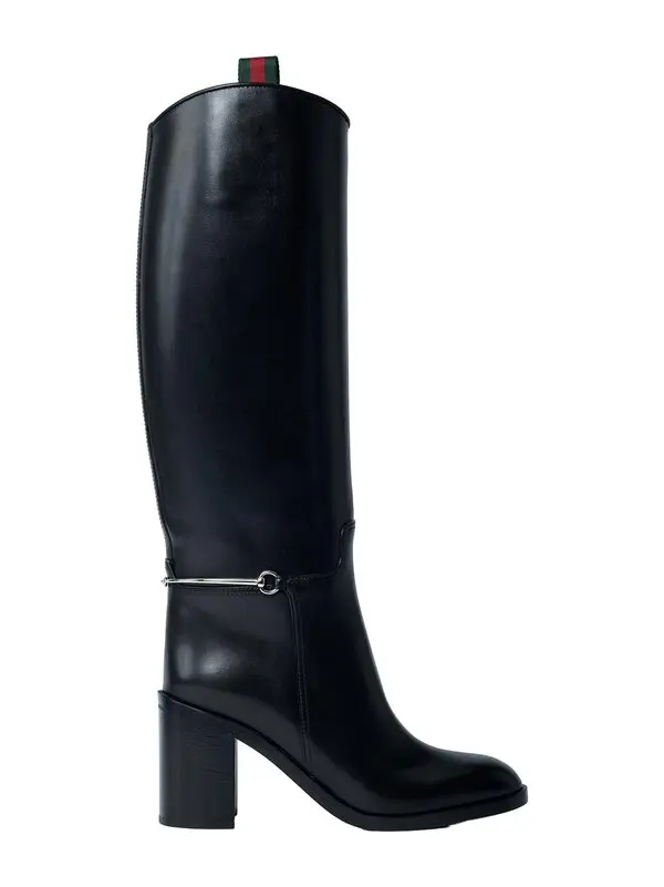 Gucci Slim Clamp Boots - Black