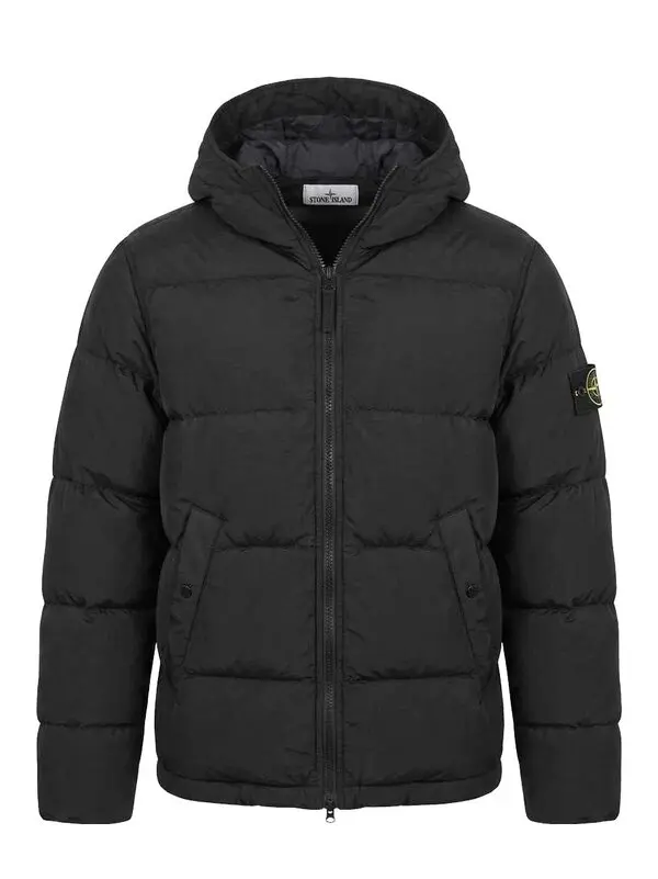 Stone Island Rds Down Outerwear - Black