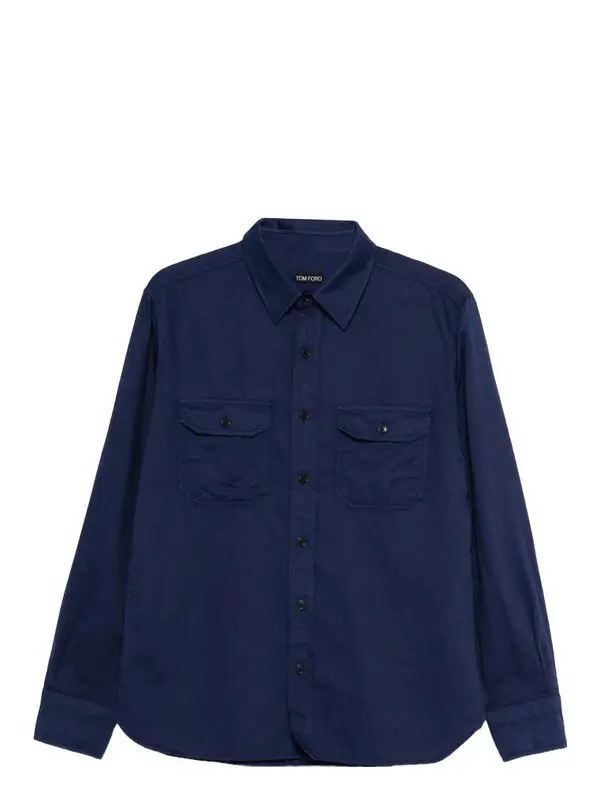 TOM FORD Shirts - Blue