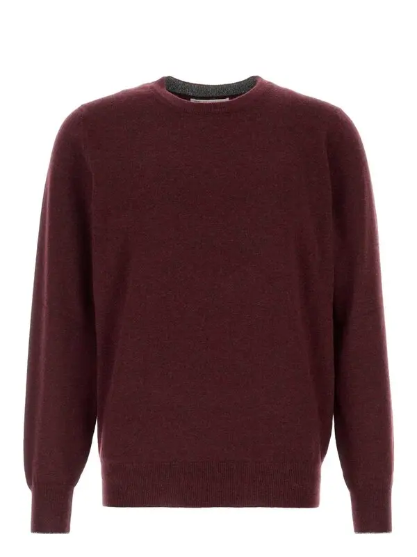 Brunello Cucinelli Cashmere Sweater - Red