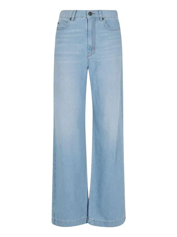 Max Mara Latino Wide-leg Jeans - Blue