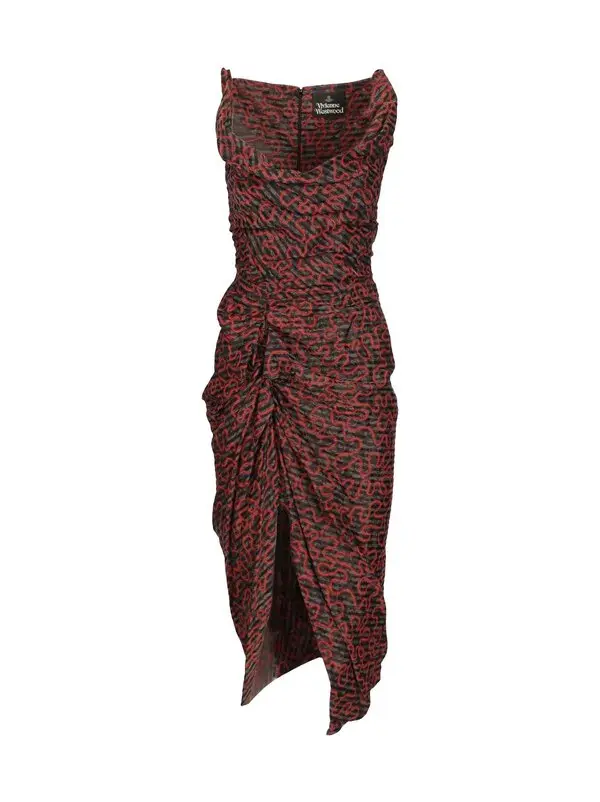 VIVIENNE WESTWOOD Panther Sleeveless Dress - Multicolor